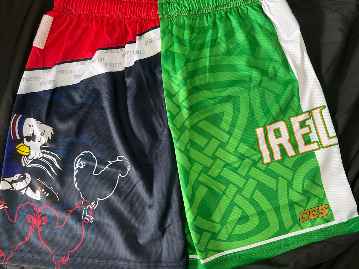 Ireland & Sydney City Shorts – Sydney Oztag Merchandise